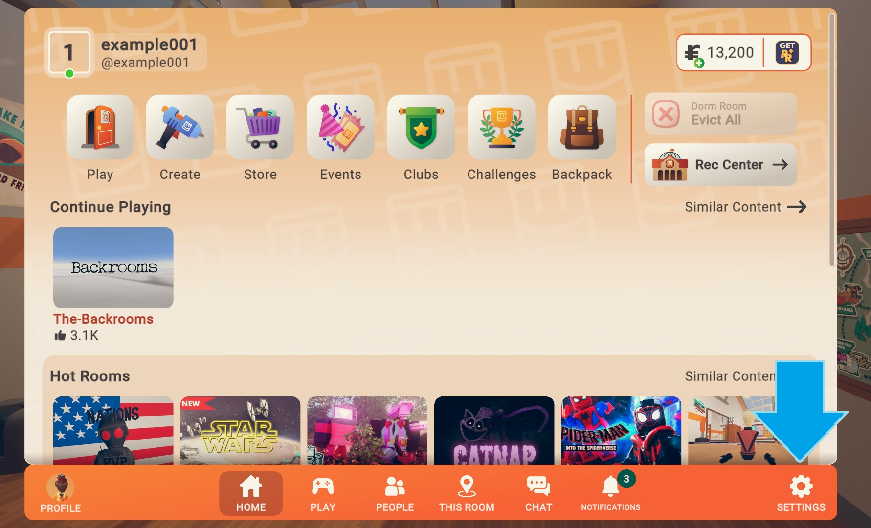 Changing Control Schemes – Rec Room Help Center
